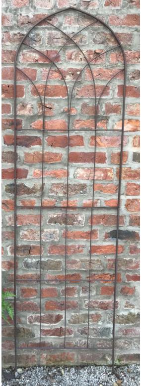 Garden Trellis Metal Plant Privacy Trellises Large Rust Effect 1.8m ...