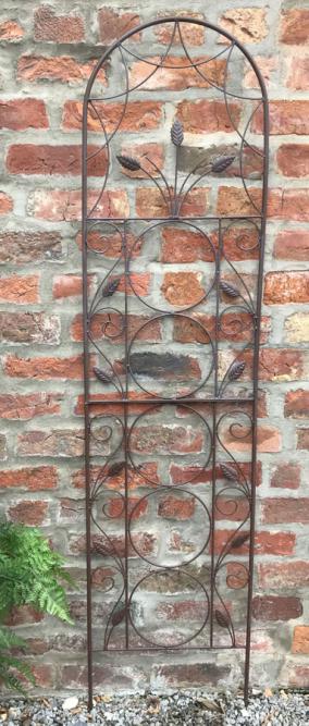 Elegant Garden Trellis Large Rust Effect 160cm - UK Garden Products