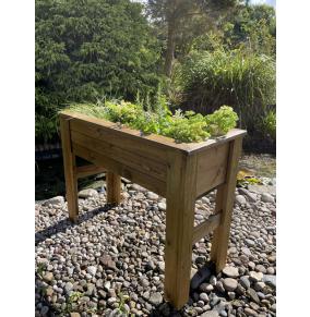 High Raised Planter on Legs Raised Pot Vegetable Herb Garden Boxes - UK ...