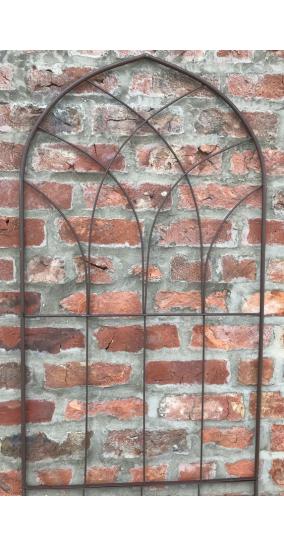 Garden Trellis Metal Plant Privacy Trellises Extra Large Rust Effect 2 ...