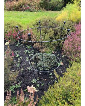 Peony Frame Herbaceous Garden Plant Support Ring Flower Border Metal ...