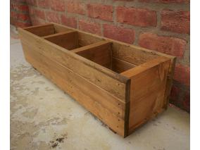 Patio Herb Trough 3 Planting Sections - UK Garden Products