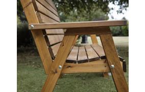 Large Hetton Wooden Garden Bench - UK Garden Products
