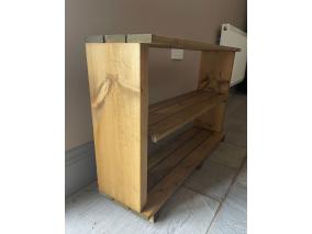 Wooden Boot and Shoe Storage Unit Ready Made - UK Garden Products