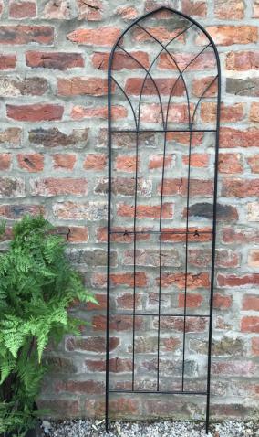 Garden Trellis Metal Plant Privacy Trellises Large Black 1.6m - UK ...