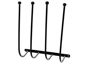 Wall Mounted Metal Wellington Boot Rack Holder - UK Garden Products