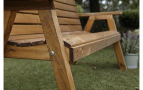 Large Hetton Wooden Garden Bench - UK Garden Products