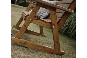 Hetton Wooden Rocking Bench - UK Garden Products